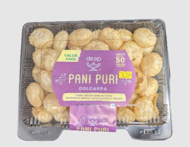 Amazon.com : Deep Pani Puri Pack (5 OZ - 140 GM) : Grocery & Gourmet Food