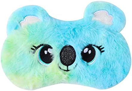 Amazon.com: Cute Sloth Sleeping Mask, Soft Fluffy Plush Blindfold Funny ...