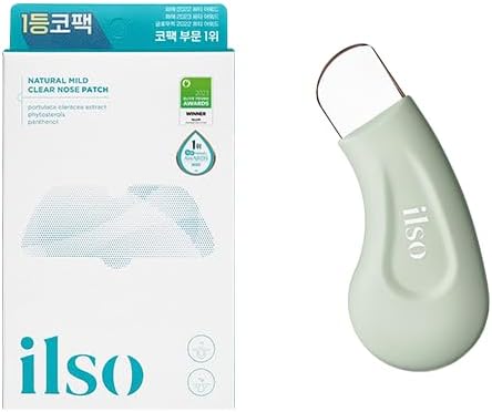 Amazon.com: ilso Natural Mild Clear Nose Patch + Deep Clean Master ...