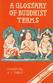 Amazon.com: Glossary of Buddhist Terms: 9788170300250: March, A. C.: Books