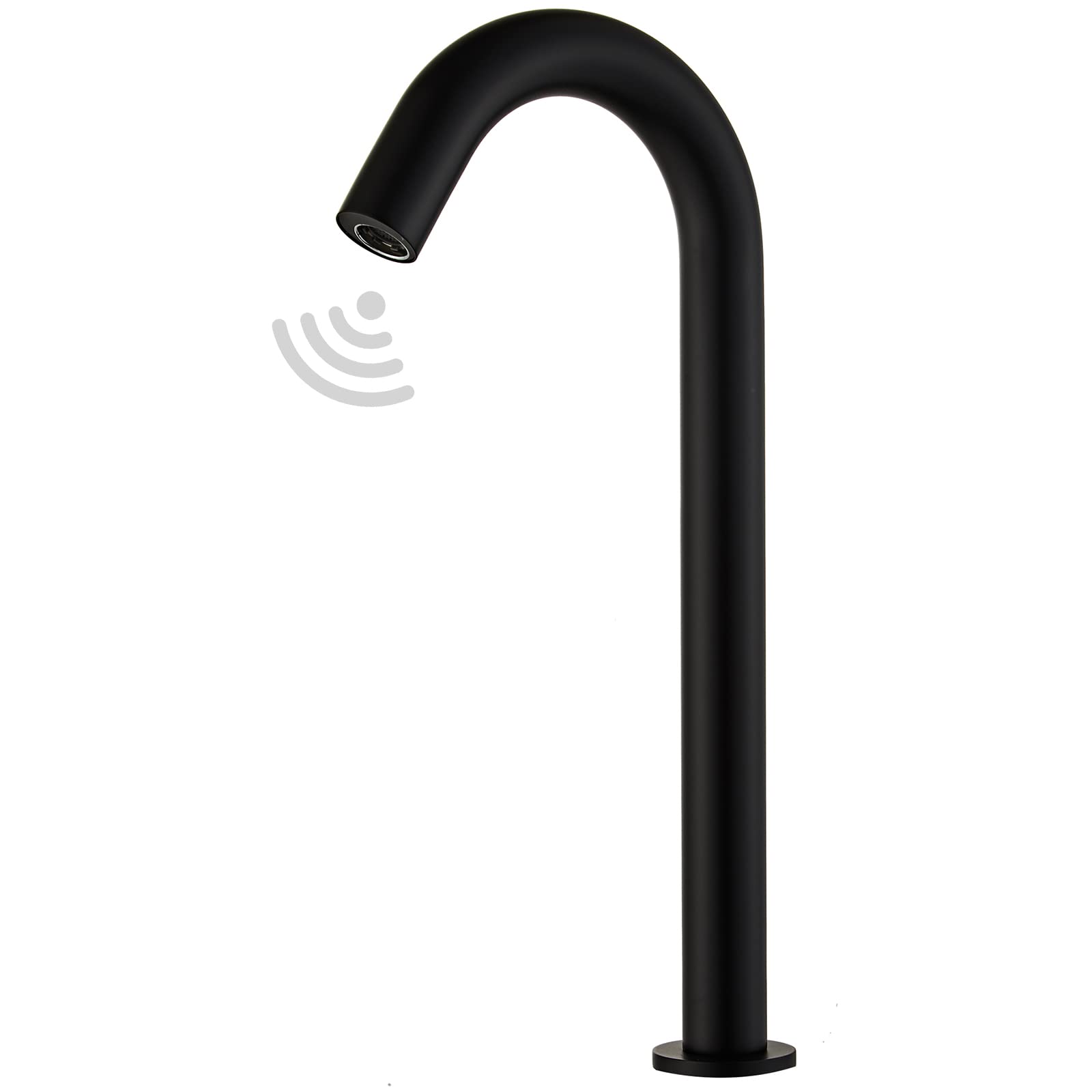 Touchless Automatic Sensor Vessel Faucet Black Kitchen Bathroom Faucet ...