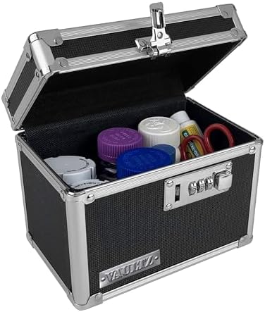 Amazon.com: Vaultz Locking Security Box with Combination Lock - Secure ...