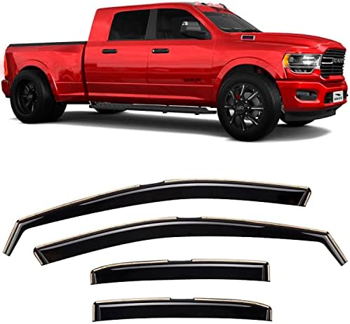 Amazon.com: Goodyear Shatterproof in-Channel Window Deflectors for ...