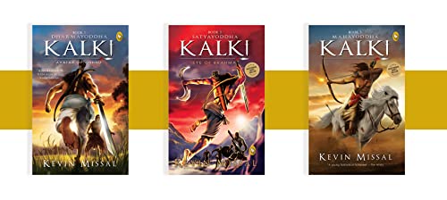 The Kalki Trilogy Set of 3 Books Avatar of Vishnu Eye of Brahma Sword ...