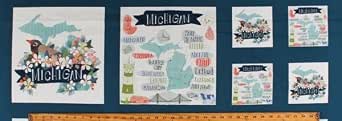 Amazon.com: FlashPhoenix Quality Sewing Fabric – 14" X 44" Panel ...