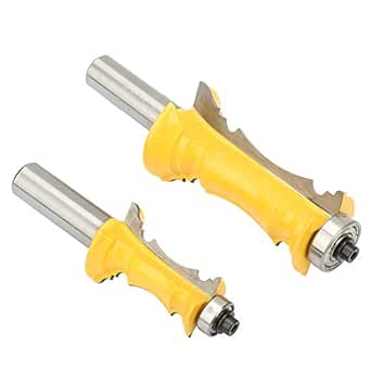 Molding Router Bit Set, Crown Molding Bit Set 1/2in Shank for ...