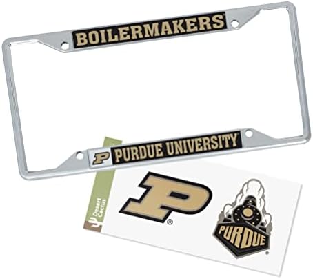 Amazon.com: Purdue University Metal License Plate Frame and Sticker for ...