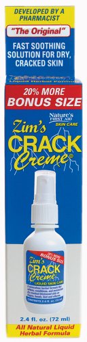 Amazon.com : Zim's Crack Creme, Original, Bonus Size, 2.4 Ounces : Skin ...