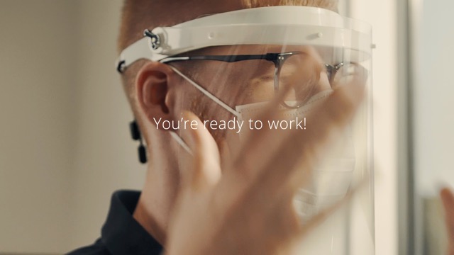 Watch NoCry Full Safety Face Shield with Clear, Reusable Visors on ...