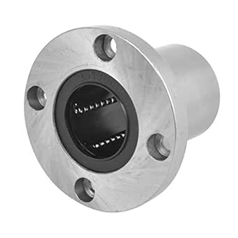 ZHuidjo LMF30UU 30mm Inner Dia Flange CNC Router Linear Motion Bearing ...