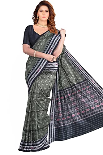 Buy FLOWRINA Odisha Sambalpuri Handloom Ikat Women's Cotton Saree ...