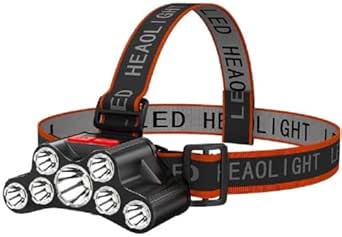 Amazon.com: Headlamp Rechargeable - Head Lamp with 5-7 High Lumen-Led ...