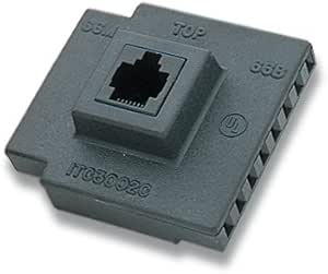 66 Block Adapter, Four-Pair 66 To Rj45 Jack- Ind Tech Itc-3002C ...