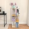 Amazon.com: juckeyroot 360° Rotating Book Display, 3 Tire Spinning ...
