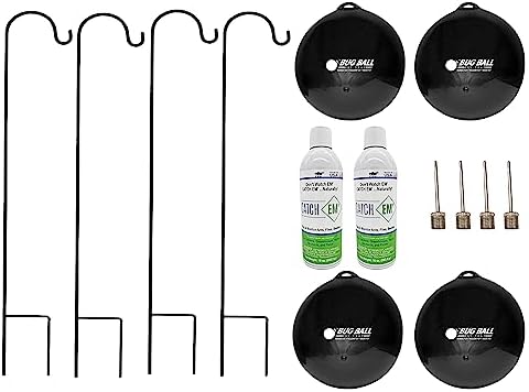 Amazon.com : Bug Ball 3 Pack Starter Kit Complete- Odorless Eco ...
