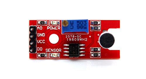 Arduino Compatible Microphone Sound Detection Sensor Shield Module ...