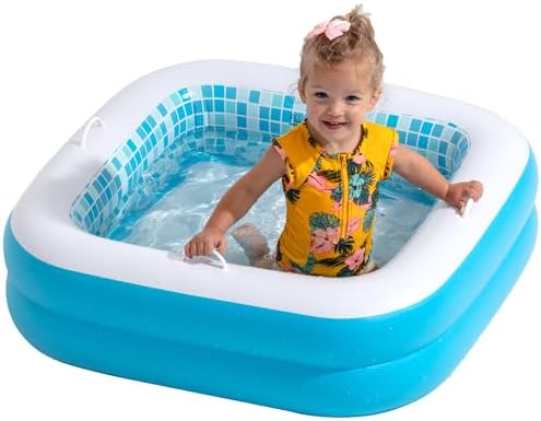 Amazon.com: Intex Sunset Glow 57402NP Baby Pool 3 Ring Diameter 61 x 22 ...
