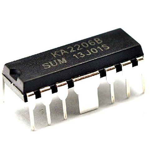 Generic 5PCS IC KA2206 KA2206B Sum DIP12 Dual Audio Power AMP New S3 ...