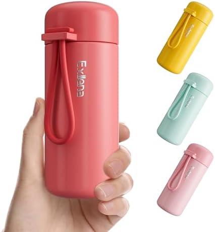 150ml Small Thermos Flask for Milk Coffee Tea, Mini Coffee Travel Mug ...