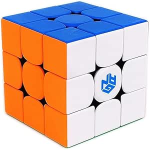 XMDCuber GAN 356 RS 3x3 Speed Cube - Classic Stickerless Puzzle Cube ...