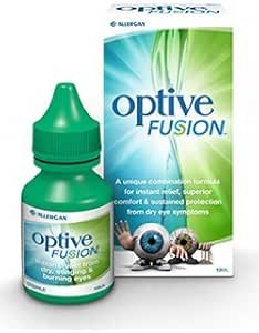 Optive fusion eye drops 10ml (pack of 2) : Amazon.co.uk: Health ...