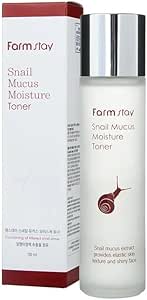 Amazon.com: Farm Stay Snail Mucus Moisture Toner Snail Secretion ...