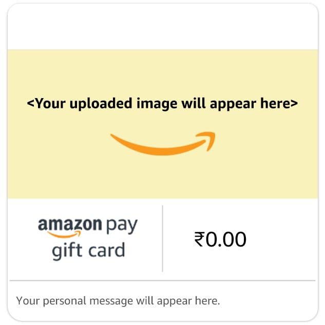 Amazon.in: Customizable Amazon Pay eGift Card: Gift Cards