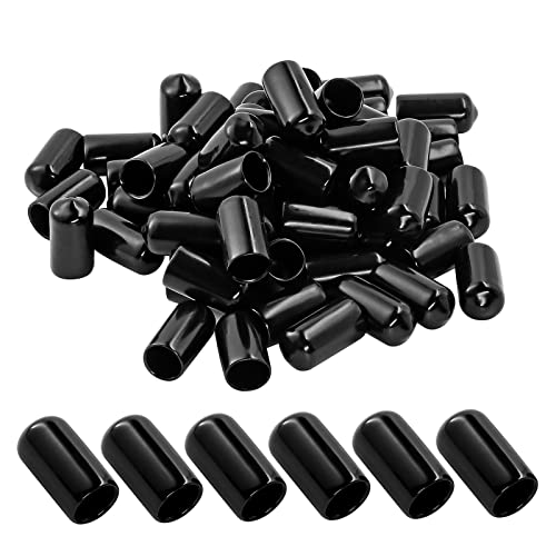 Snapklik.com : Jamiikury 60PCS Rubber End Caps 10mm ID Vinyl Flexible ...