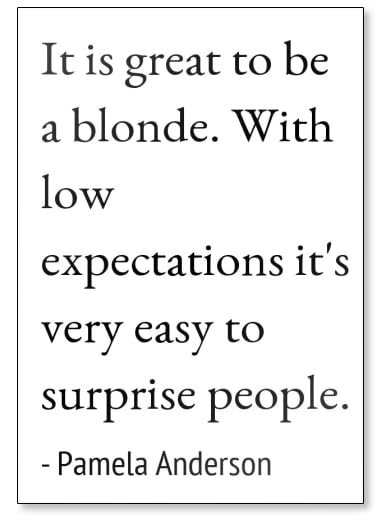 Blonde Smart Quotes