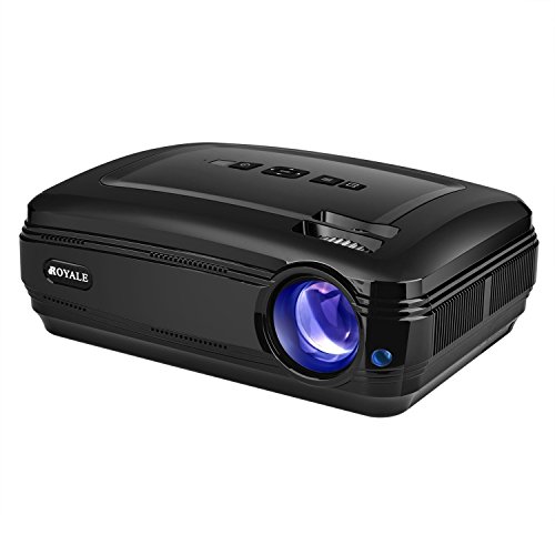 CROYALE PJ-58 Video Projector 1080P HD Home Theater Movie Projectors ...