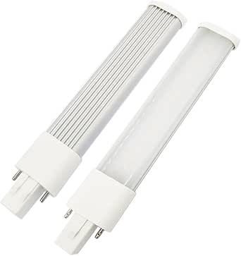 E-Simpo 2pcs G23 7W 700LM LED Bulb PLS-13W Replacement G23d 2P Warm ...