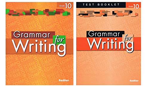 Grammar for Writing Student Edition with Test Booklet Grade 10: GW10A ...