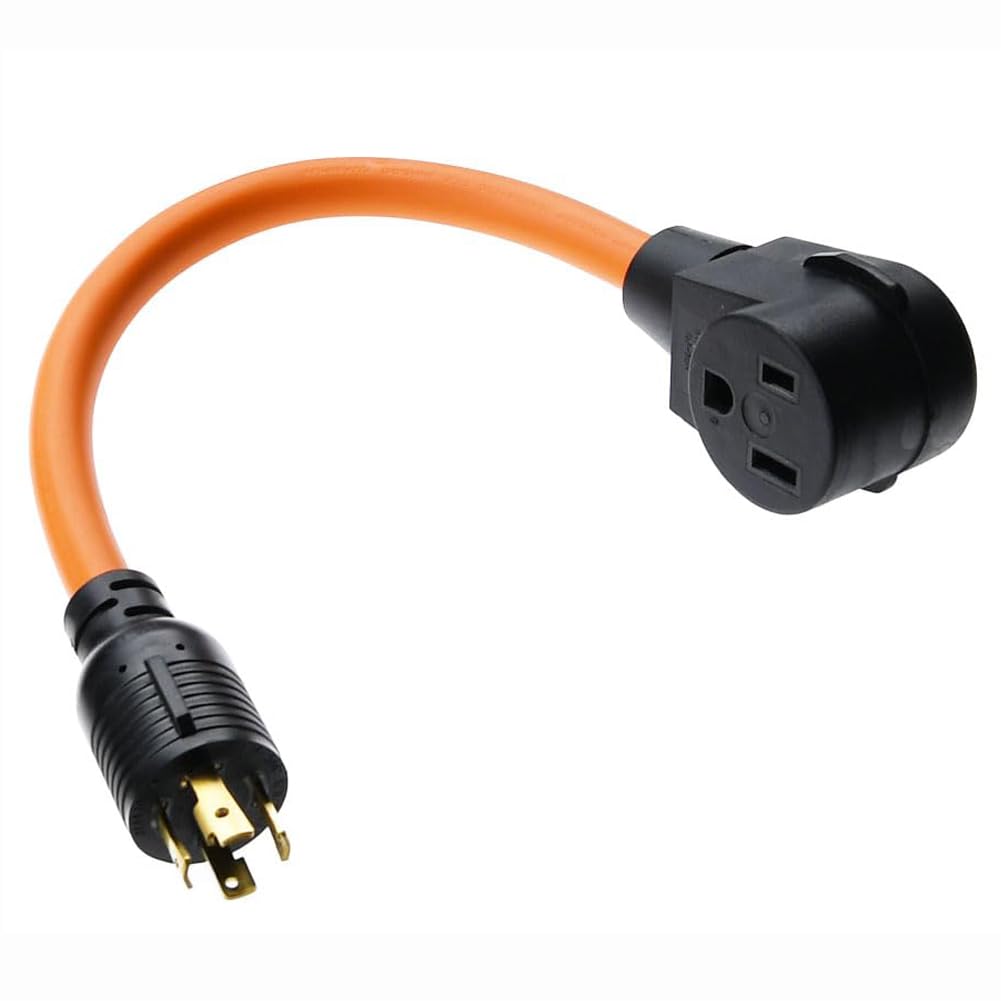 Welder Plug Outlet Adapter Power Cord STW 10AWG 3 Conductors, 125/250 ...