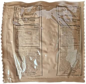Amazon.com: 12 Pack MRE Desserts (Filled Cinnamon Buns) : Sports & Outdoors