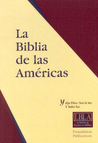 La Biblia de las Americas(LBLA) Side-Column Reference (Black Bonded ...