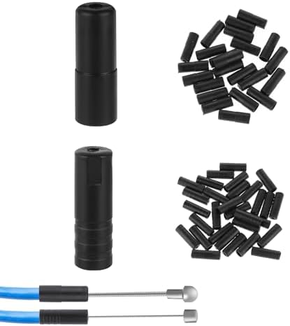 Amazon.com: cobee 50 pcs Bike Cable End Caps, Black plastic Bike Brake ...
