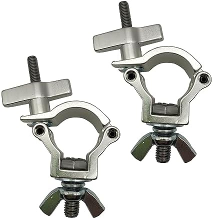 Amazon.com: 2 Pcs Stage Light Clamp 1-1/4 Inch Lighting truss Clamps ...