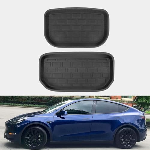 Amazon.com: LASFIT Premium Extra Thick Trunk Well Liner for Tesla Model ...