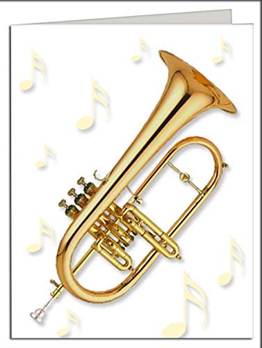 Amazon.com: Flugelhorn Note Cards : Handmade Products