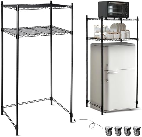 Amazon.com: Zvyteay 2-Tier Mini Fridge Shelf Storage Shelf Mini Fridge ...