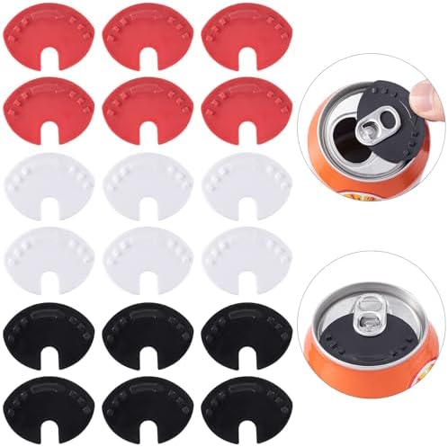 Amazon.com: Pndeyo Soda Can Covers Lids 6pcs, Plastic Can Covers for ...