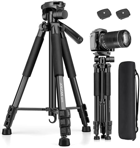 Amazon.com : ZOMEI Tripod 74” Camera Tripod, Aluminum Professional ...