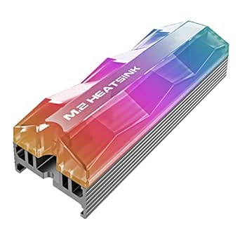 MEIRIYFA M.2 2280 SSD Heatsink Cooler, Double-Sided Heat Sink with ...