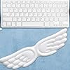 Amazon.com: Keuyeo Keyboard Wrist Rest Angel Wings Keyboard Wrist Rest ...