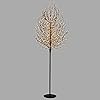 VeryMerry 5FT Micro Dot Birch Christmas Tree with 580 Warm White LED ...