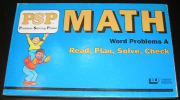 PSP Math Word Problems A * Read, Plan, Solve, Check: Christine Swanson ...