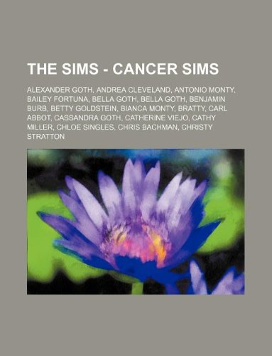 Amazon.co.jp: The Sims - Cancer Sims: Alexander Goth, Andrea Cleveland ...
