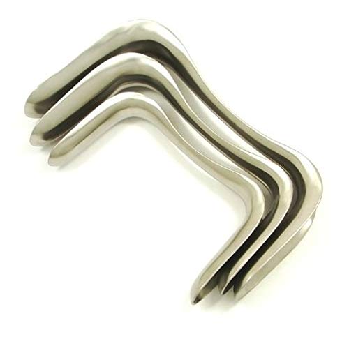 FusionKraft Sims Vaginal Speculums/Retractors, Set of 3 (Small, Medium ...