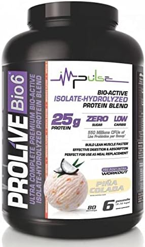 Amazon.com: Prolive Bio6 Suplementos de 0.88 oz de mezcla de proteínas ...