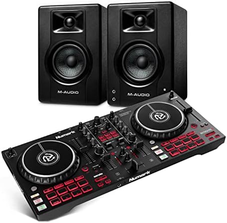 Numark Mixtrack Pro FX – 2 Deck DJ Controller with DJ Mixer, Built-in ...